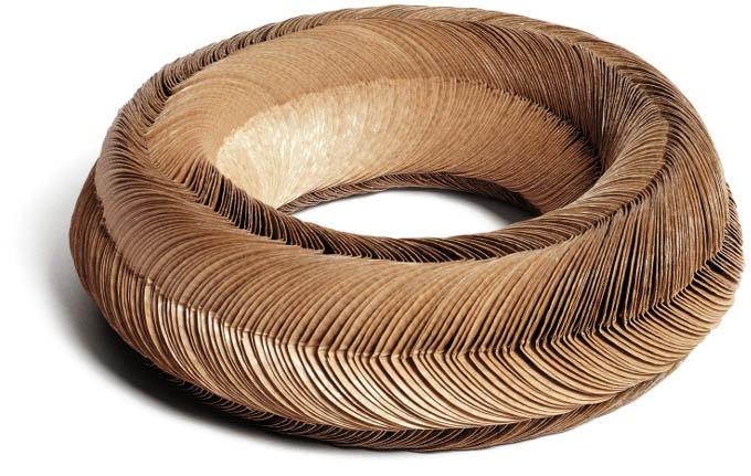 Бумажная бижутерия от Nel Linssen