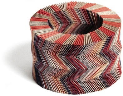 Бумажная бижутерия от Nel Linssen