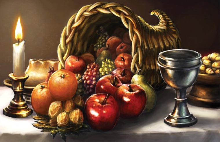 НОВИНКА!!!Винтажная пластмассовая брошь "Рог изобилия".