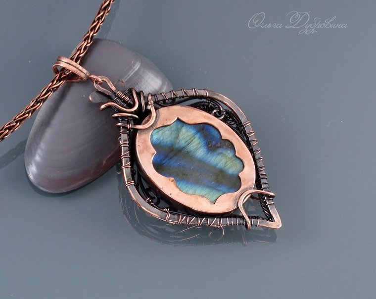 кулон из меди с лабрадором в процессе)))): Персональные записи в ...