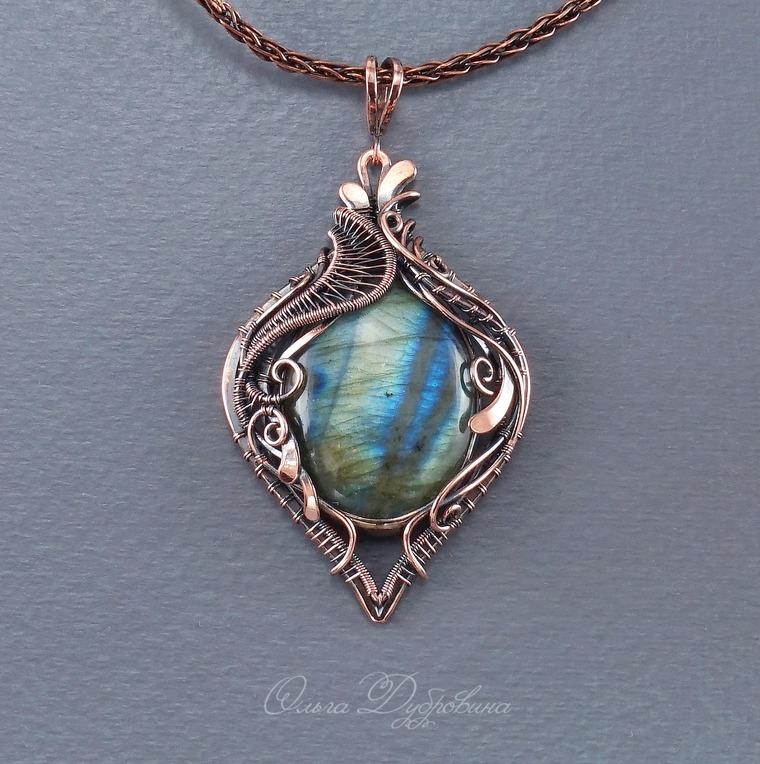 кулон из меди с лабрадором в процессе)))): Персональные записи в ...