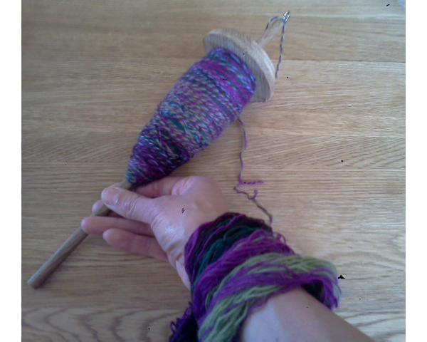 Andean plying или ссучивание с руки