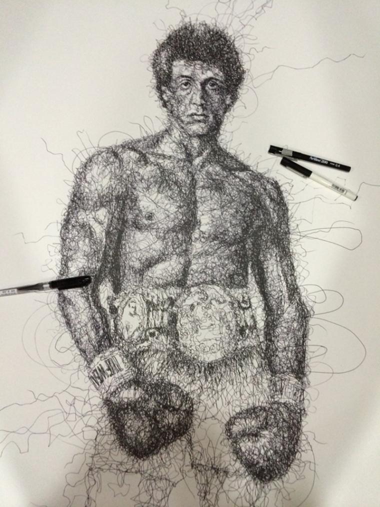 Потрясающие "каракули" Vince Low: Идеи и вдохновение в журнале Ярмарки ...